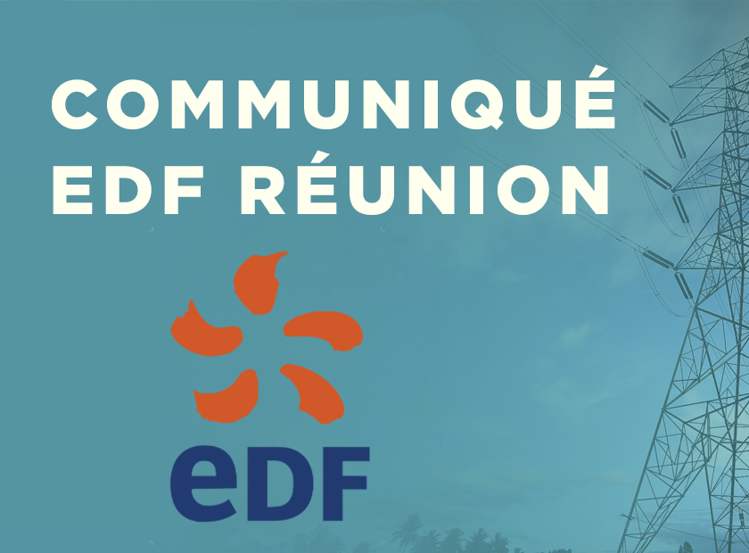 Communiqué EDF Réunion - Saint-andré