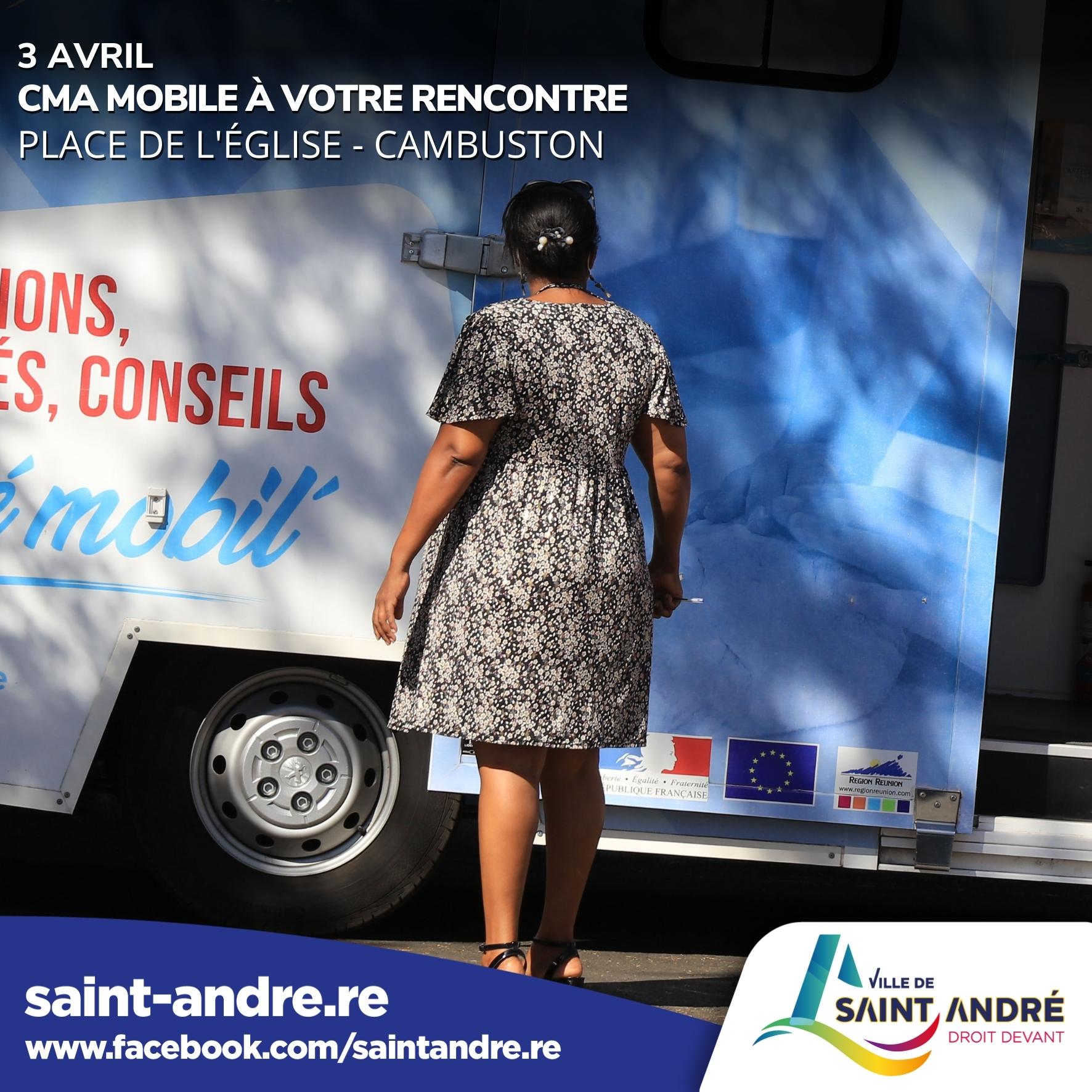 CHAMBRE DE MÉTIERS ET DE L'ARTISANAT MOBILE - Saint-andré