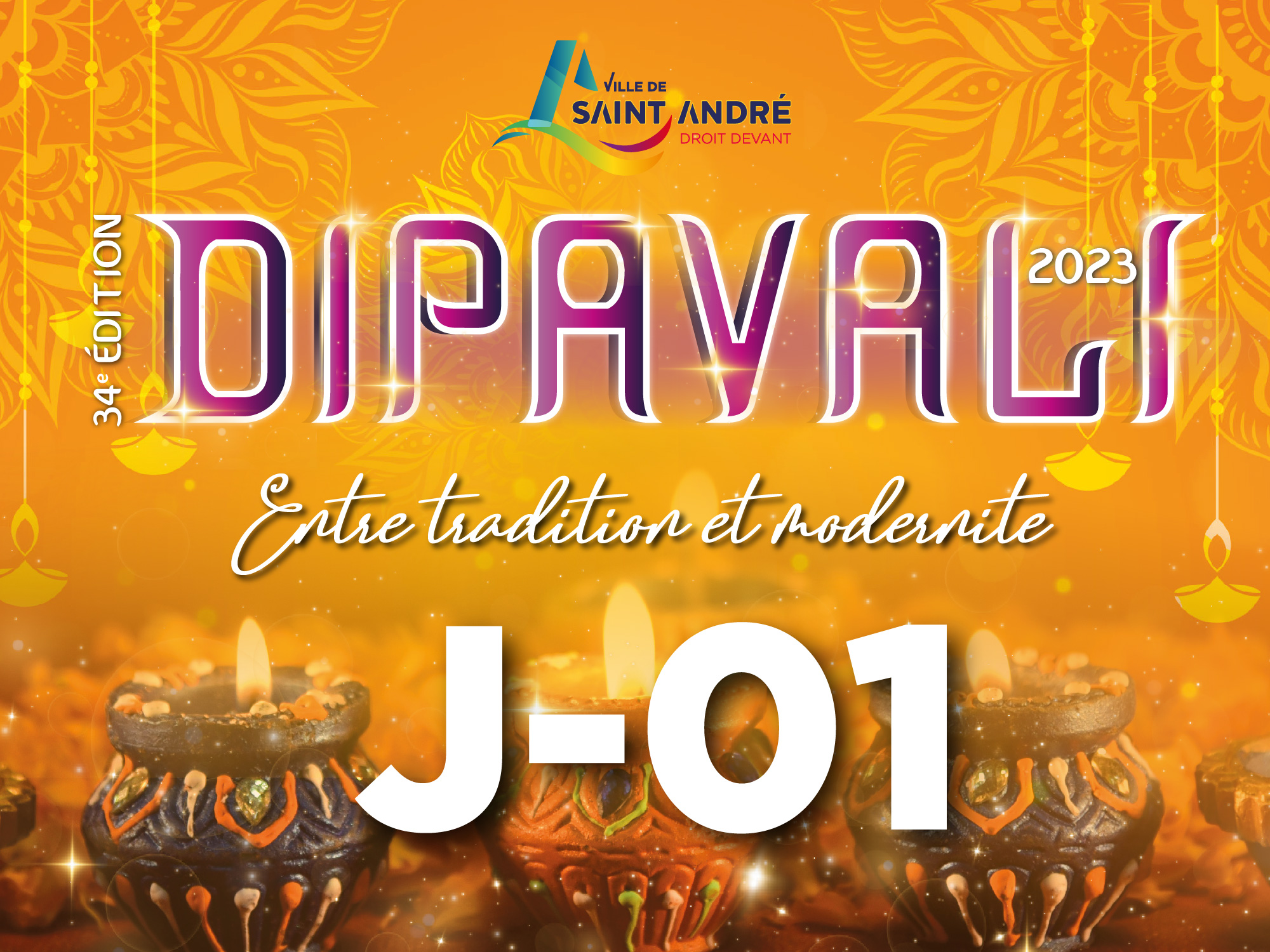DIPAVALI J-1 - Saint-andré